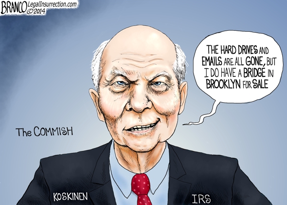 IRS Commissioner John Koskinen |A.F.Branco | Conservative Cartoon
