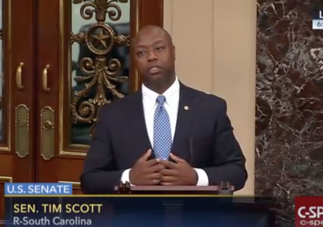 tim scott | racism | speech | discrimination | senator | gop
