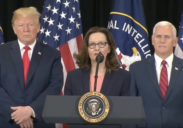 Haspel Sworn In as First Female CIA Director