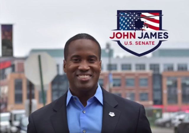 Republican John James tied in Michigan Senate poll