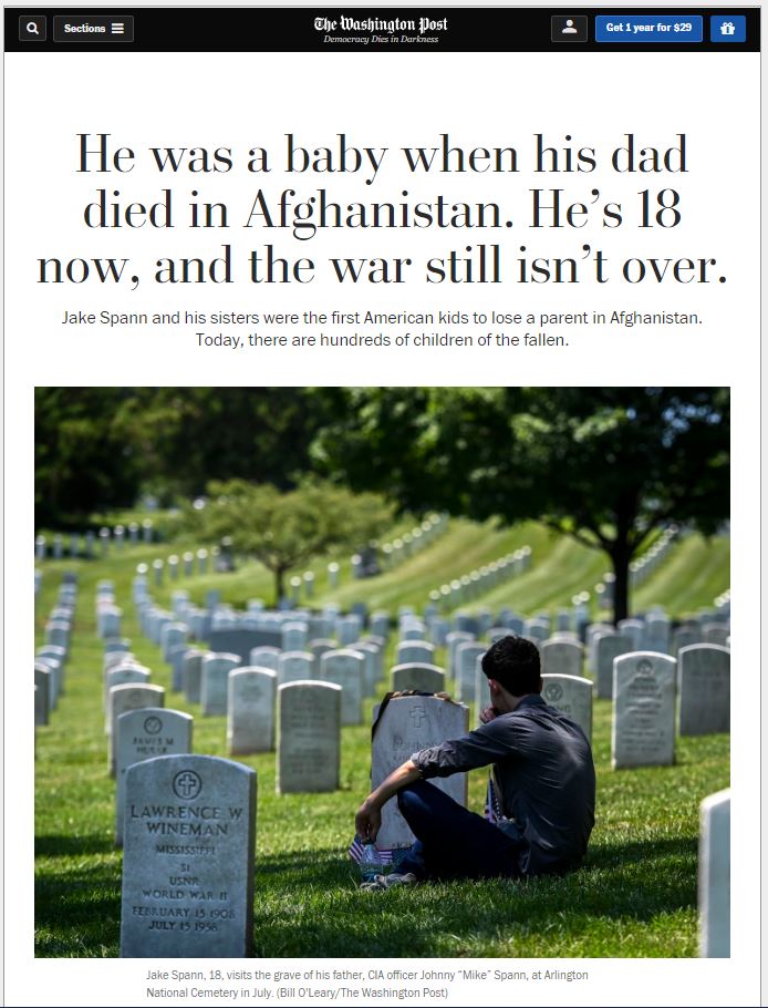 Remembering CIA Officer Johnny “Mike” Spann, Killed In Afghanistan on ...