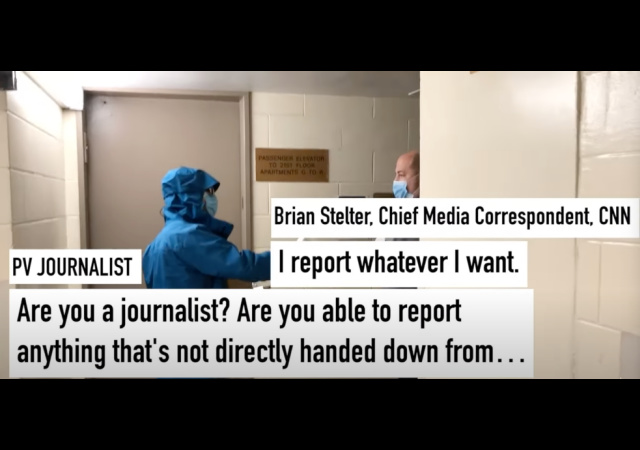 CNN’s Brian Stelter Tells Project Veritas ‘I Report Whatever I Want’