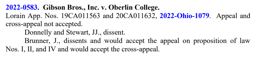 Gibson’s Bakery Wins! Ohio Supreme Court Refuses To Hear Oberlin ...
