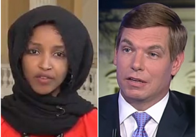 Omar, Swalwell Snipe at McCarthy for His Promise to Keep Them Off House ...