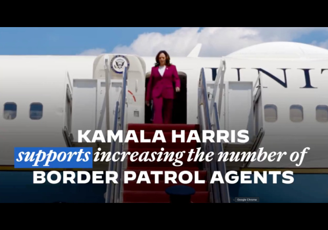 No, Border Czar Kamala Harris, You Don’t Support Increasing the Number ...