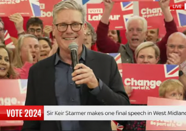 UK Election: Labour Party Heading for a Landslide