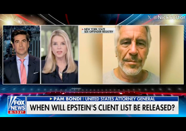 AG Pam Bondi Hopes to Release Epstein Files on Thursday: ‘It’s Pretty Sick’ AG Pam Bondi Hopes to Release Epstein Files on Thursday: ‘It’s Pretty Sick’